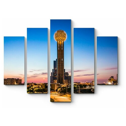 Модульная картина Реюньон Башня в Далласе105x84
