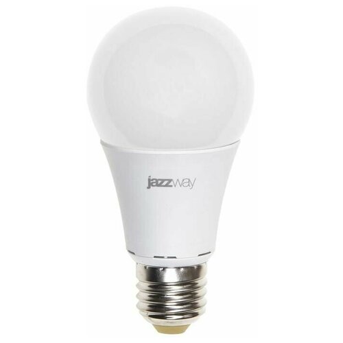 Лампа светодиодная jazzway PLED-ECO, E27, A60, 11 Вт, 3000 К
