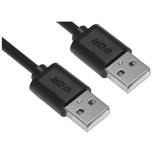 Аксессуар GCR USB AM - AM 30cm Black GCR-UM5M-BB2S-0.3m