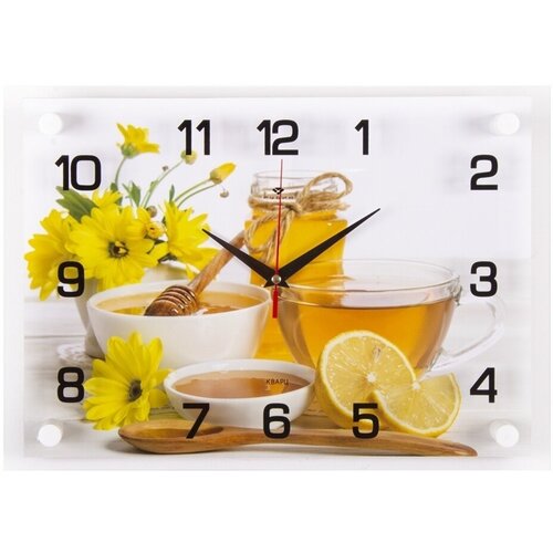 Часы настенные Рубин "Медовый чай" (2535-092)