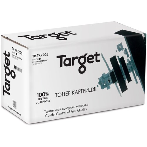 Тонер-картридж Target TK7205, черный, для лазерного принтера, совместимый