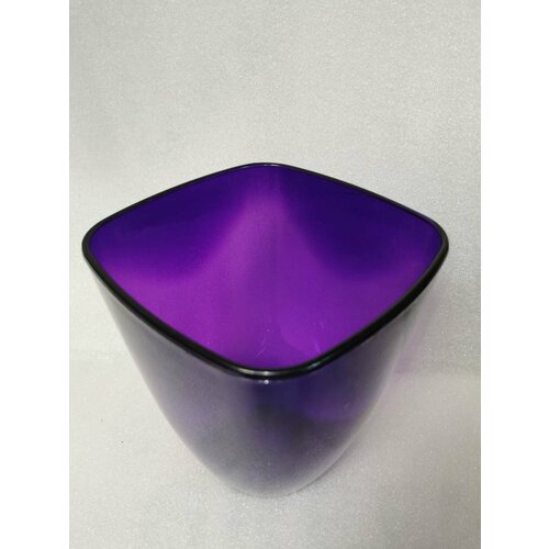 Кашпо для орхидеи пластиковое, объём 3л, цвет фиолетовый.