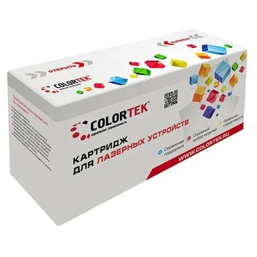 Картридж Colortek C-CE505X/C-719H, 6400 стр, черный