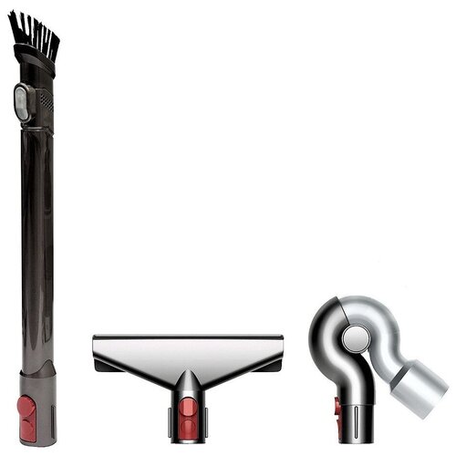 Dyson Набор насадок для уборки труднодоступных мест QR Complete Cleaning Kit Retail, серый, 3 шт.
