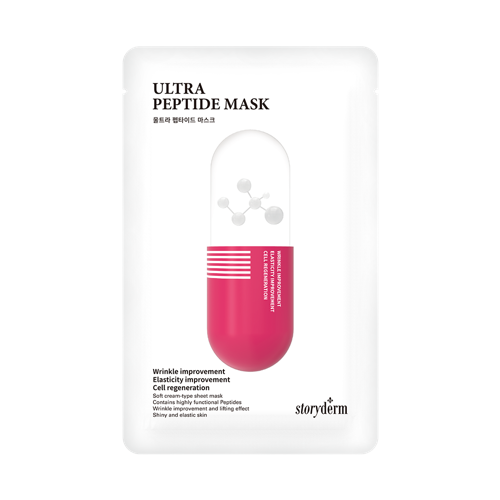 STORYDERM Ultra Peptide Mask тканевая пептидная маска, 35 г, 25 мл