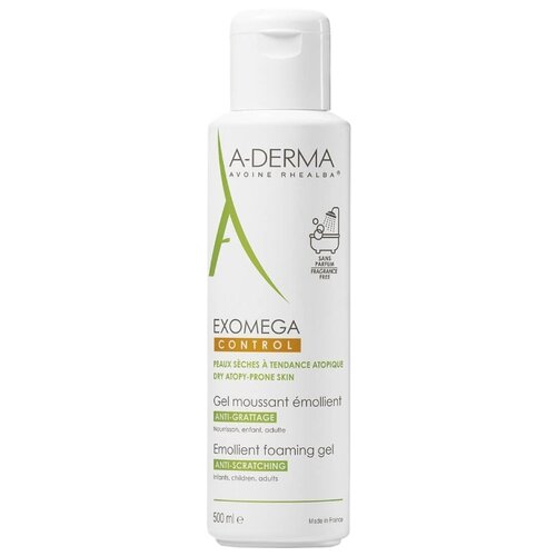 Гель для душа A-Derma Exomega Control, 500 мл