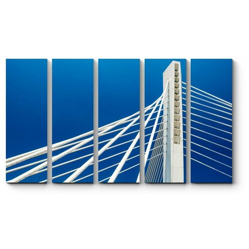 Модульная картина Белоснежный мост 90x54