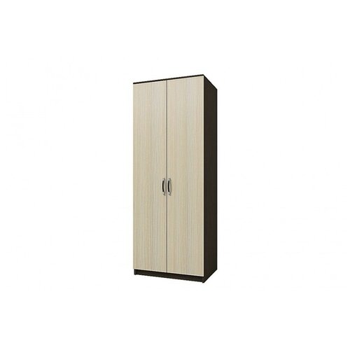 Двухстворчатый Шкаф для одежды в прихожую, спальню или гостиную 80см венге/белфорд - СМ0106