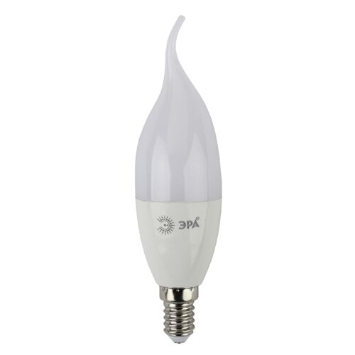 Светодиодная лампа ЭРА LED BXS-9W-827-E14, свеча на ветру, теплый Б0027973 15882165