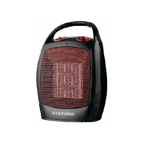 Тепловентилятор STARWIND SHV2001, 1600Вт, черный, красный