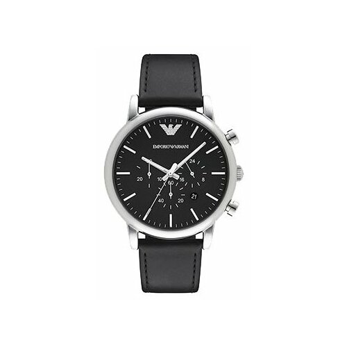 Наручные часы EMPORIO ARMANI, серебряный, черный