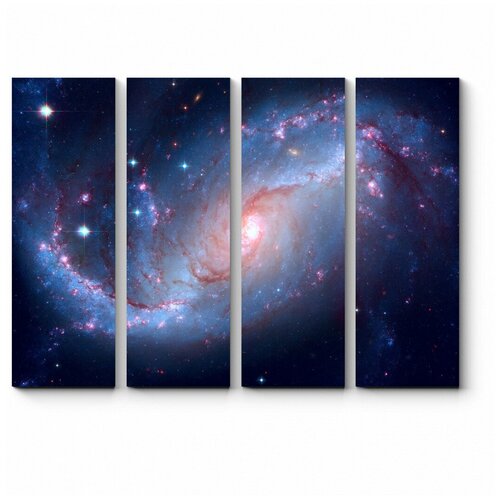 Модульная картина Спираль галактик 60x45