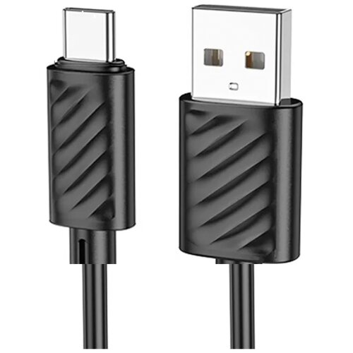 Кабель Hoco X88 USB - Type-C, 1 м, 1 шт., черный