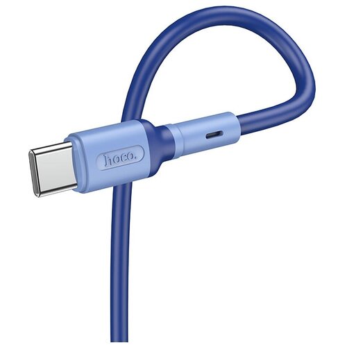 USB дата кабель Type-C HOCO X65 синий 1м. 3A