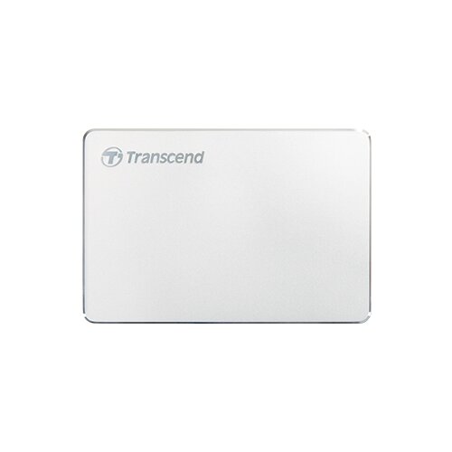 2 ТБ Внешний HDD Transcend StoreJet 25C3S, USB 3.1 Type-C, серебристый
