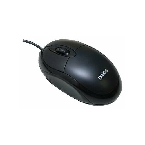 Мышь Dialog MOP-00BU Black USB, черный