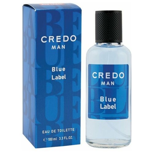 Delta Parfum men Credo Man - Blue Label Туалетная вода 100 мл.