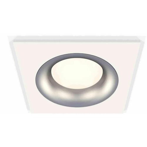 Комплект встраиваемого светильника Ambrella light Techno Spot XC7631004 SWH/MCH белый песок/хром матовый (C7631, N7013)
