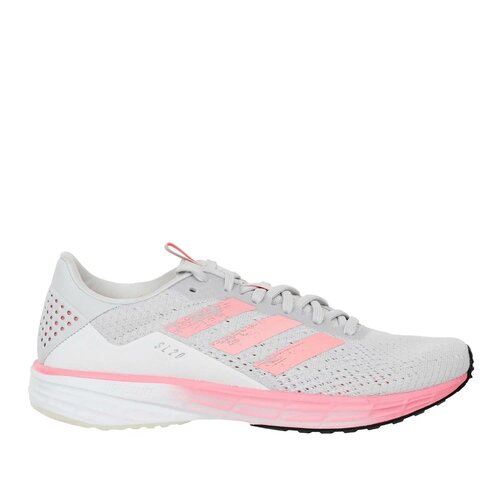 Кроссовки adidas, размер 3,5 UK, серый, розовый