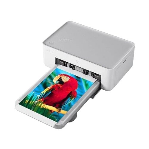 Принтер с термопечатью Xiaomi Mijia Photo Printer 1S, цветн., меньше A6, белый