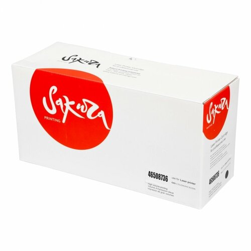 Картридж лазерный Sakura 46508736 черный 3500 стр. для OKI (SA46508736)