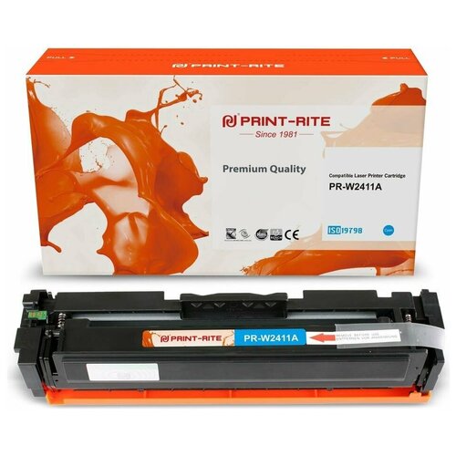 Print-Rite Тонер-картридж совместимый ПринтРайт Print-Rite PR-W2411A W2411A синий 850 стр