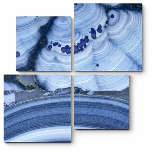 Модульная картина Синий карьер 180x180