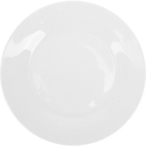 Тарелка Collage мелкая, фарфоровая, белая, d=22,5см, (фк389)