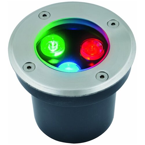 Ландшафтный светодиодный светильник Uniel ULU-B10A-3W/RGB IP67 Grey UL-00006818