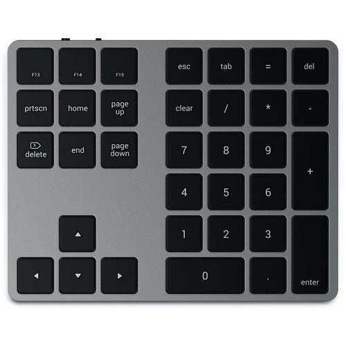 Беспроводная клавиатура Satechi Extended Keypad space grey, 1 шт.