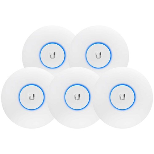 Wi-Fi роутер Ubiquiti UniFi AC LR 5-pack, белый