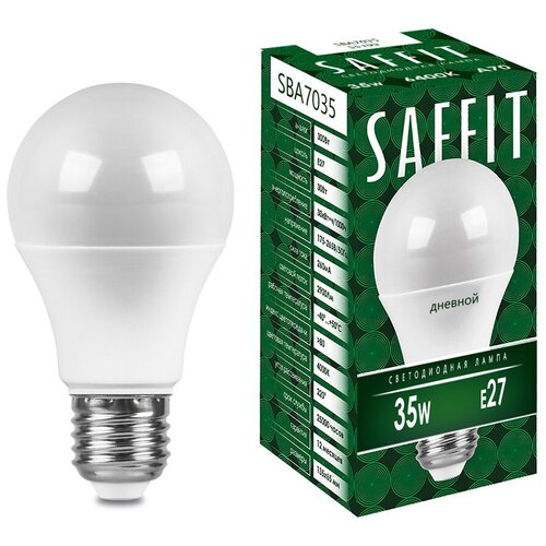 Лампа светодиодная LED 35вт Е27 дневной | код 55199 | FERON (5шт. в упак.)