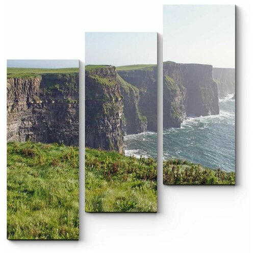 Модульная картина Чарующие скалы на побережье Ирландии 70x75