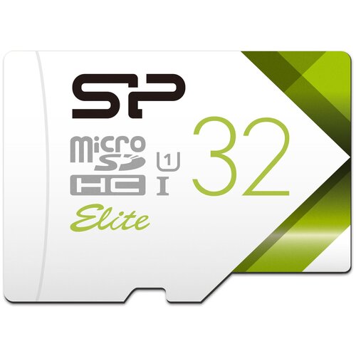 Карта памяти 32Gb MicroSD Silicon Power Elite (SP032GBSTHBU1V21)