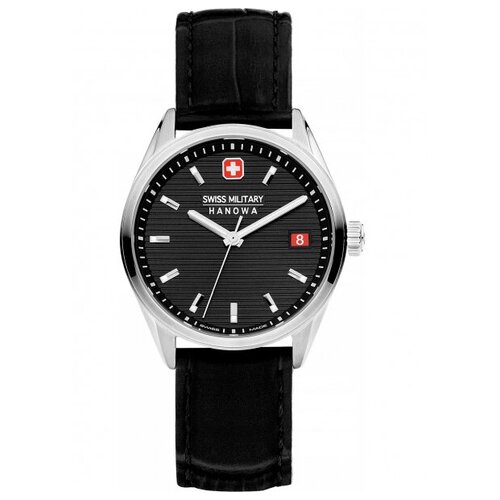 Наручные часы Swiss Military Hanowa Roadrunner SMWLB2200204, черный, серебряный