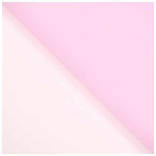 MARU Пленка для цветов "Хрусталь", светло-розовый, 58 см х 5 м