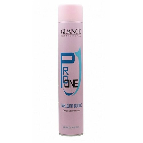 Glance Professional Лак для волос PRO ONE HAIR Сильная фиксация 500 мл