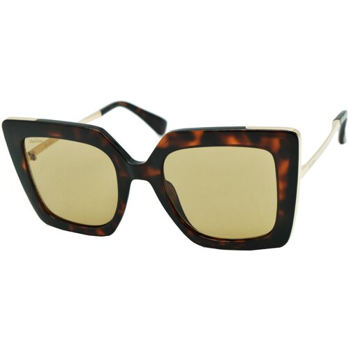 Солнцезащитные очки Max Mara MM0051, коричневый, бежевый
