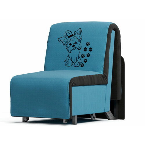 Кресло-кровать Elegance 90Я (с ящиком) Dog1 Mura 85-100 (93х110х95, СМ 93х203)