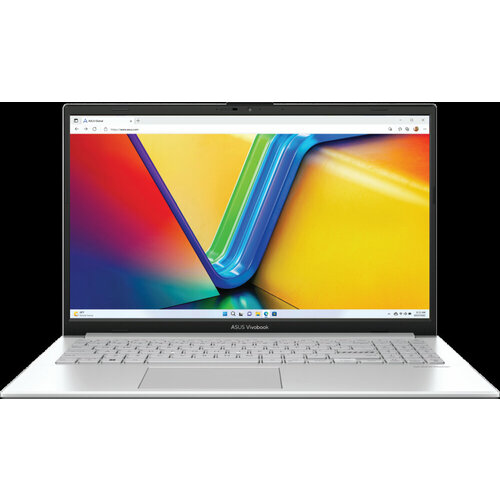 Ноутбук Asus E1504FA-L1830W (15.6"/AMD Ryzen3-7320U/8Gb/256SSD/UMA/W11/FHD/OLED/Cool Silver)