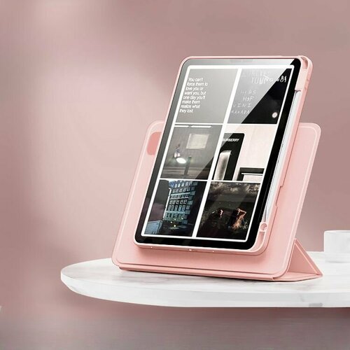 720 Вращение Чехол MyPads для iPad Pro 12.9 2022 2021 2020 2018 с местом для стилуса