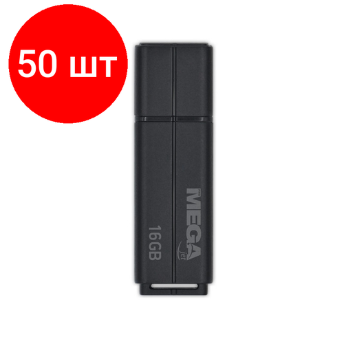 Комплект 50 штук, Флеш-память ProMega jet, 16Gb, USB 2.0, чер, PJ-FD-16GB-Black