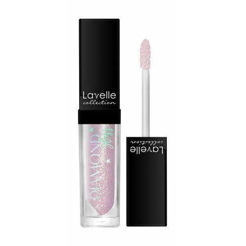 Блеск для губ с глянцевым эффектом 7 kiss light pink Lavelle Collection Diamond Gloss