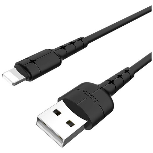 Кабель USB HOCO X30 Star для Lightning, 2.0 A, длина 1.2 м, черный