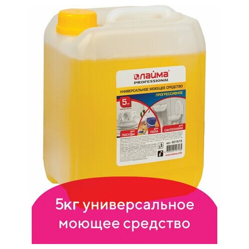Средство моющее универсальное 5 кг, лайма PROFESSIONAL (аналог прогресс), 601615