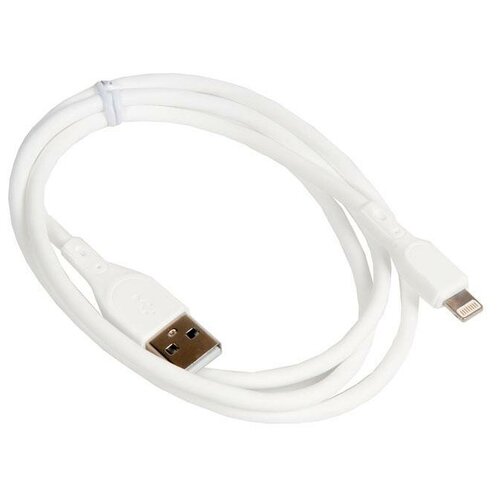 Кабель USB BOROFONE BX66 для Lightning, 2.4A, длина 1м, белый