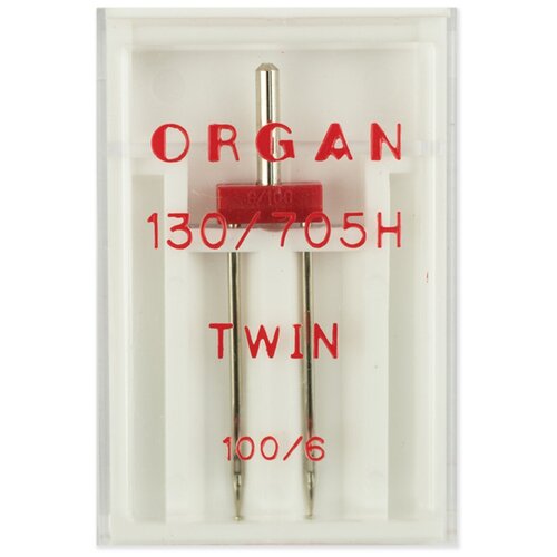 Игла для бытовых швейных машин Organ Needles № 100/6, 1 штука (в пенале)