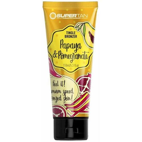 Крем для солярия Supertan Papaya & Pomegranate