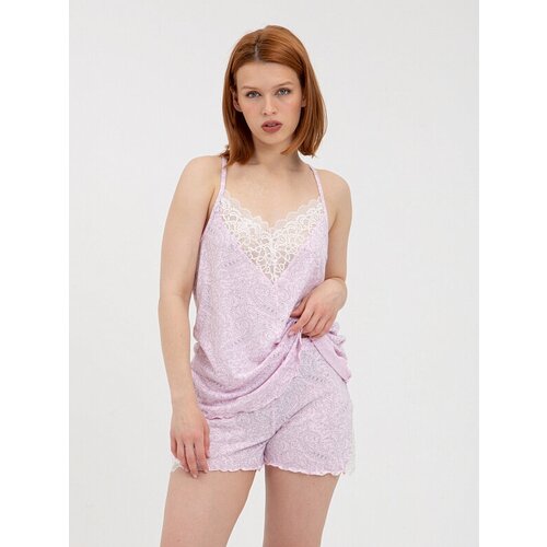 Пижама  Lilians, размер 92-74-98, розовый, белый