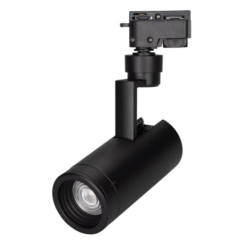 Трековый светильник-спот Arlight LGD-ZEUS-2TR-R67-10W Warm3000 (BK, 20-60 deg), кол-во светодиодов: 1 шт., черный